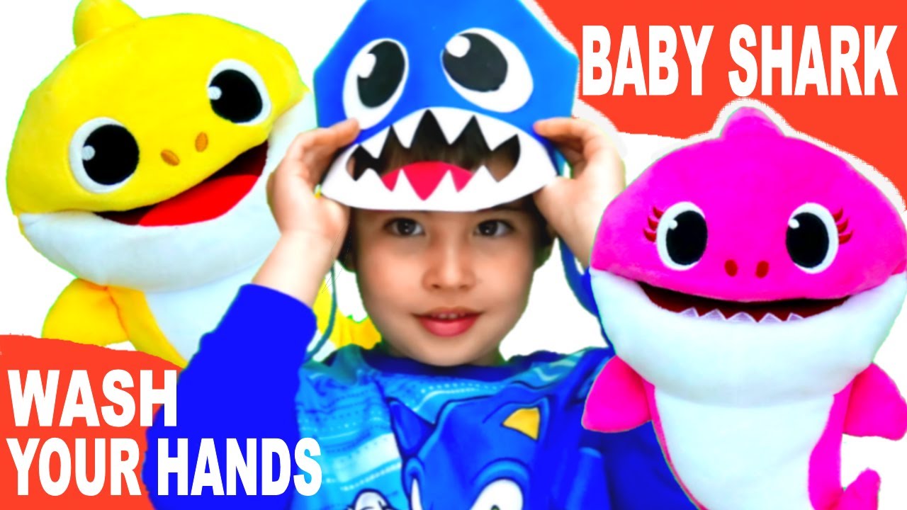 Wash Your Hands Baby Shark Dance #BabySharkHandWashChallenge | Toon ...