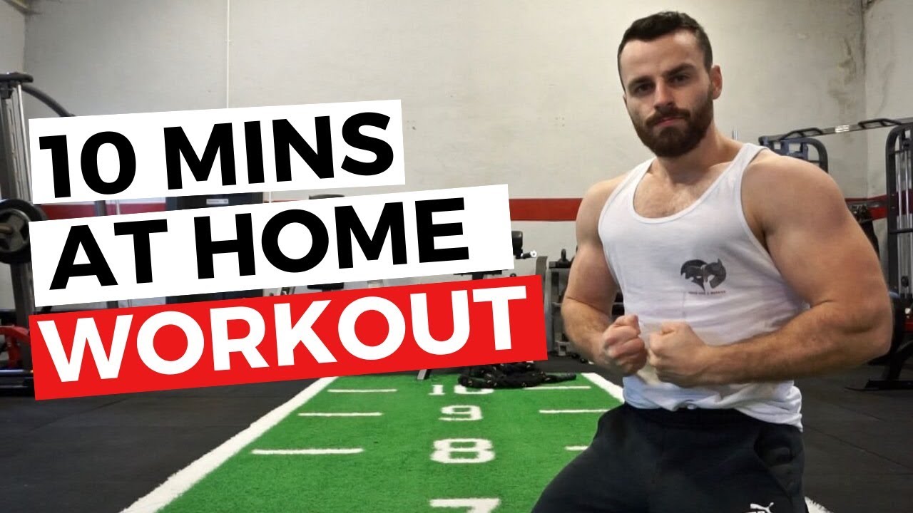 10 MIN HOME BODYWEIGHT WORKOUT (NO EQUIPMENT) - YouTube