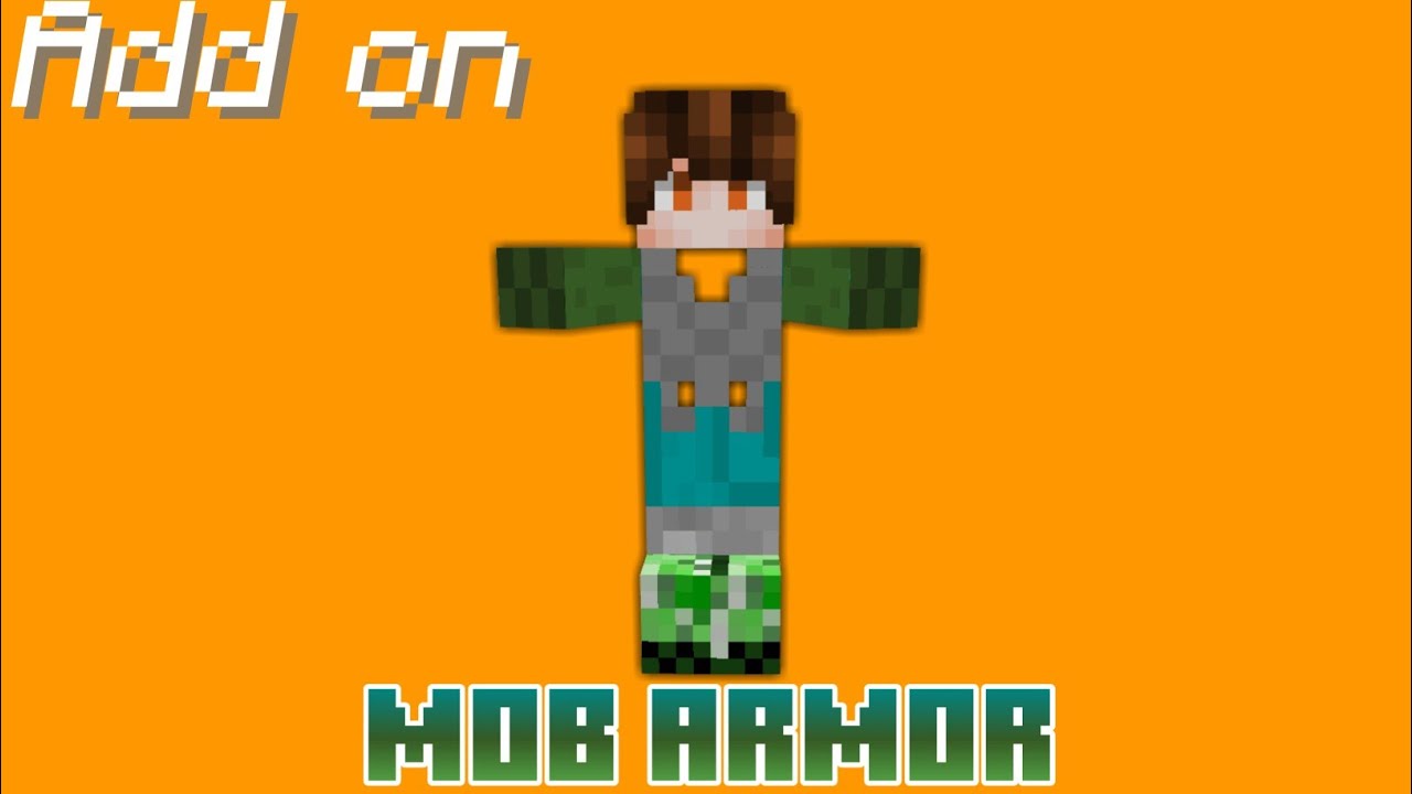 รีวิว Add on Mob Armor ใน Minecraft Bedrock - YouTube