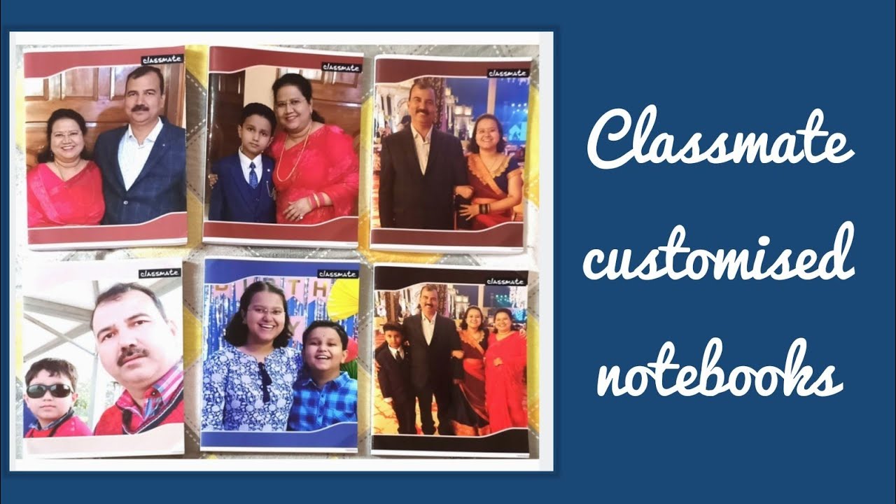 Classmate customised notebooks | Unboxing | - YouTube