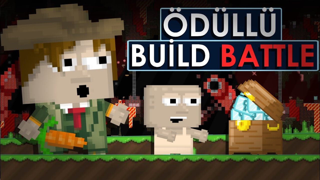 ÖDÜLLÜ BUİLD BATTLE | Efsane Yapılar! | Growtopia - YouTube
