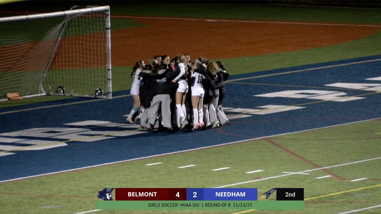 Belmont HS Girls Varsity Soccer: Marauders vs Needham Rockets, 11/13/25 ...