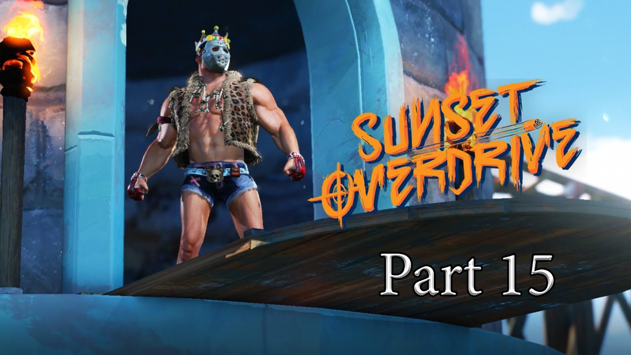 Sunset Overdrive Walkthrough Gameplay Part 15 - King Scab Boss Fight ...