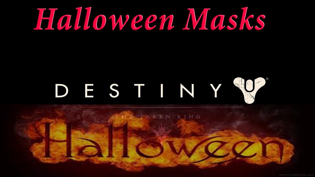 Destiny: Halloween Mask Showcase - Destiny Halloween Masks (MJ THRILLER ...
