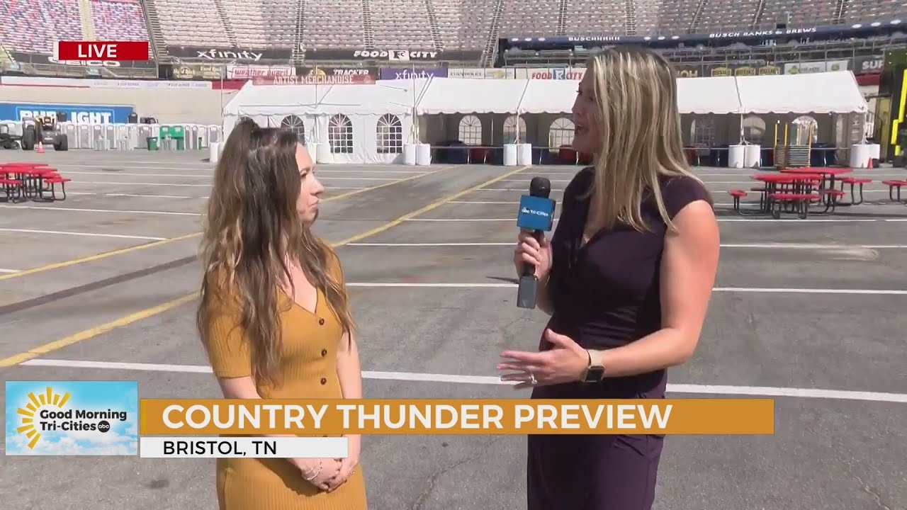 Good Morning Tri-Cities live ahead of Country Thunder Music Festival ...