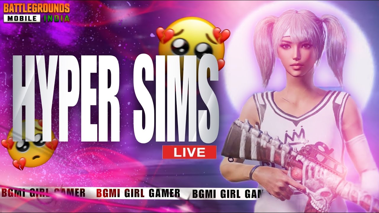 🔴BGMI Excited stream | 💥 Boom Guy's | Chicken Dinner Hoga Kya? 🐣| HYPER Sims LIVE💕| #live#bgmi ...