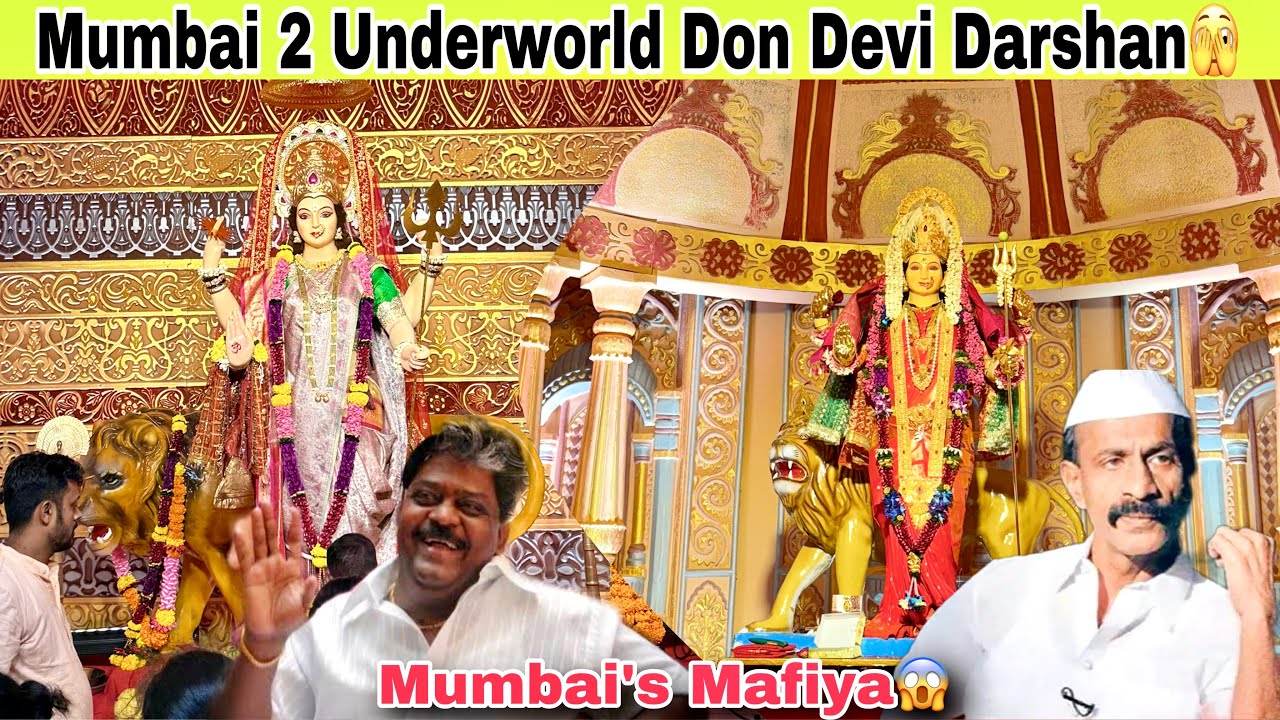 Mumbai 2 Underworld Don Devi Darshan 2025 🫣 || Dagdi Chawl and Arthur ...