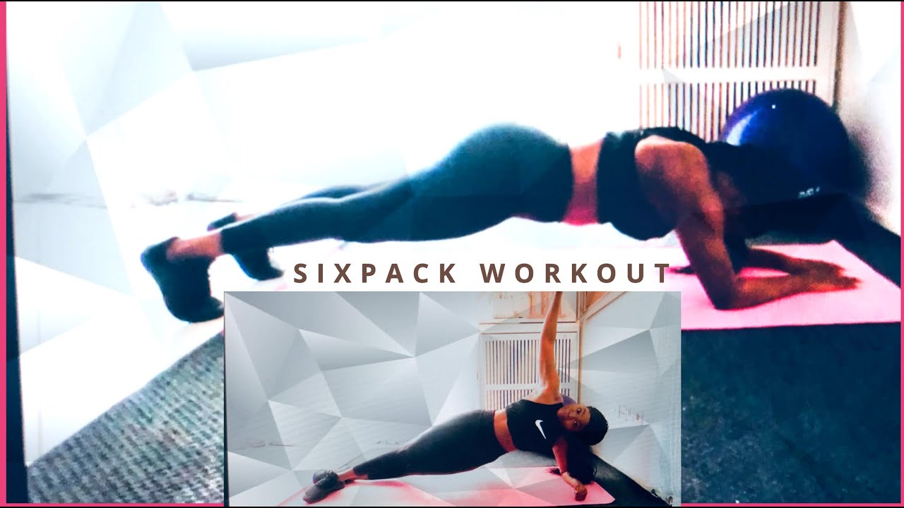 SIXPACK WORKOUT For Beginners - YouTube