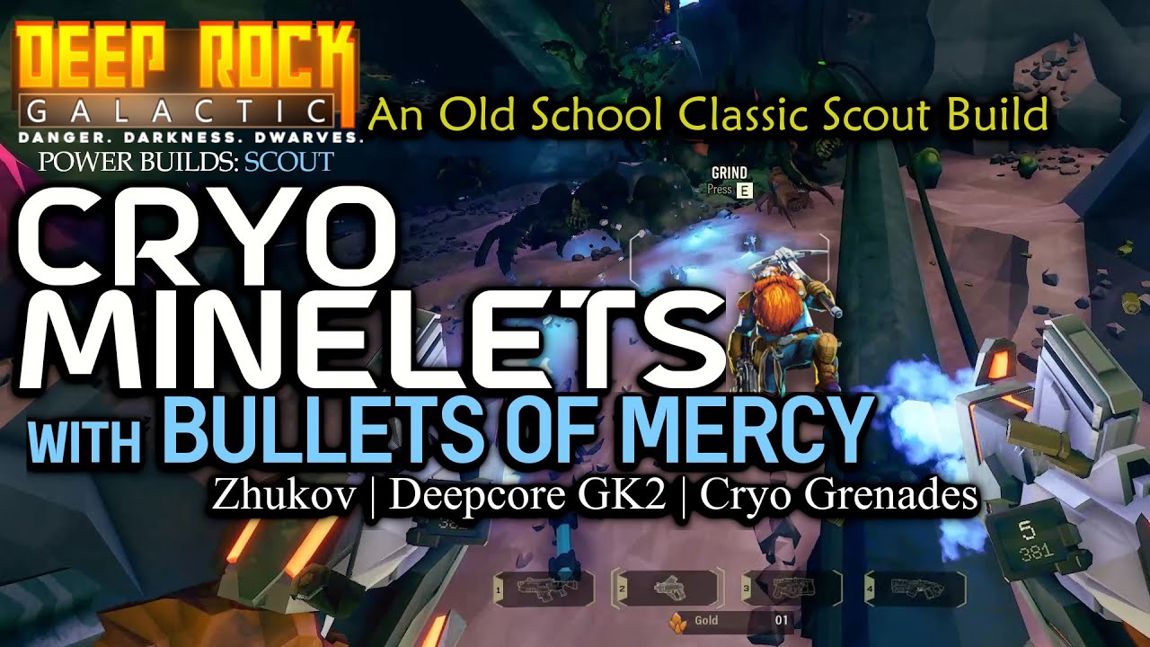 Cryo Minelets | Bullets of Mercy | Power Builds #29 | Scout | Deep Rock ...