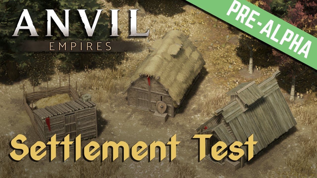 Settlement Test Day 2 - Anvil Empires - YouTube