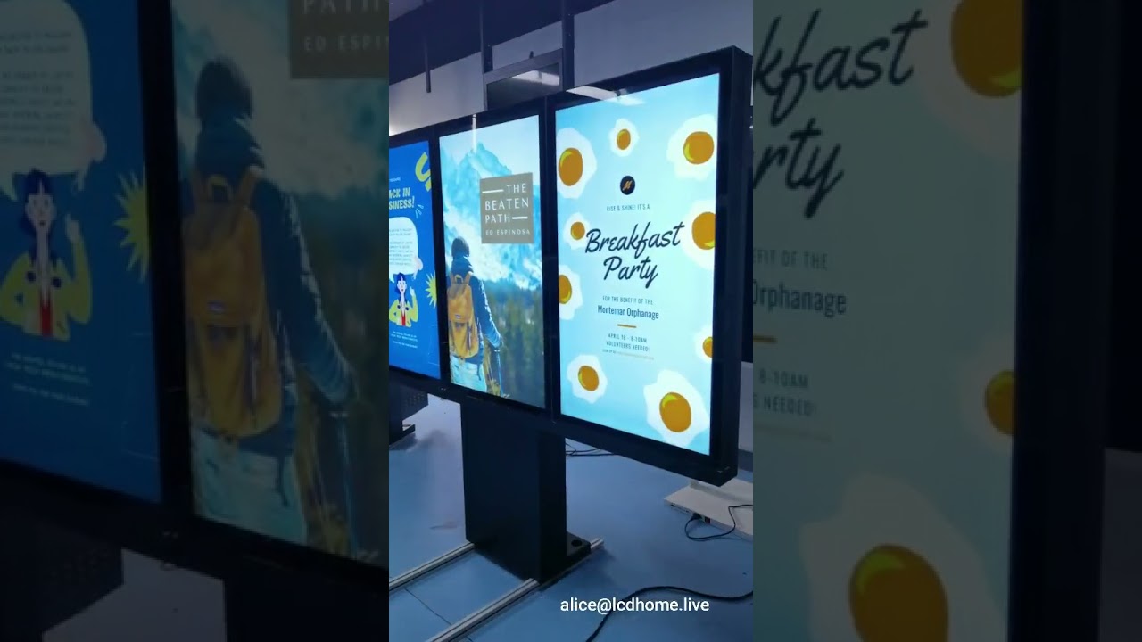 Drive-thru Menu Board in McDonald restaurant Outdoor Digital Signage ...