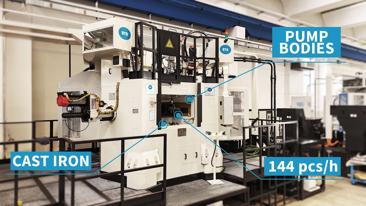 Pump bodies transfer machine - Maximum precision "ITALIAN TRANSFER ...
