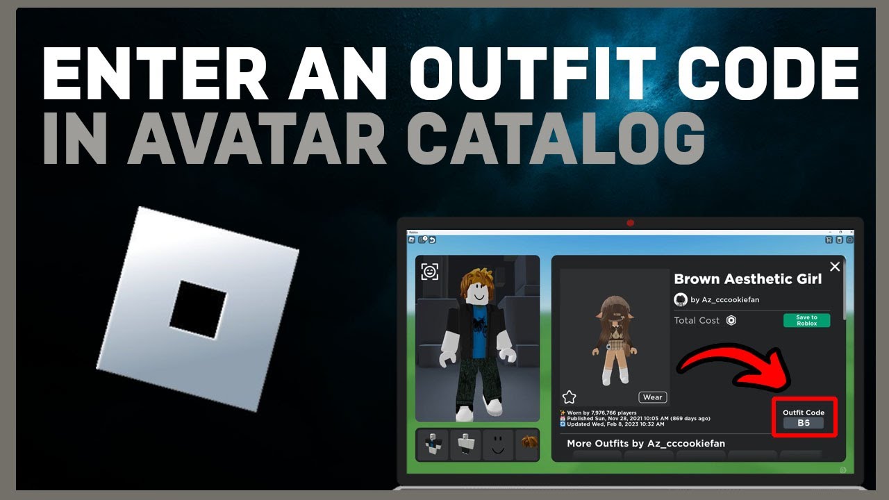 How to Enter an Outfit Code in Avatar Catalog Creator in Roblox | Step by Step (2024) - YouTube