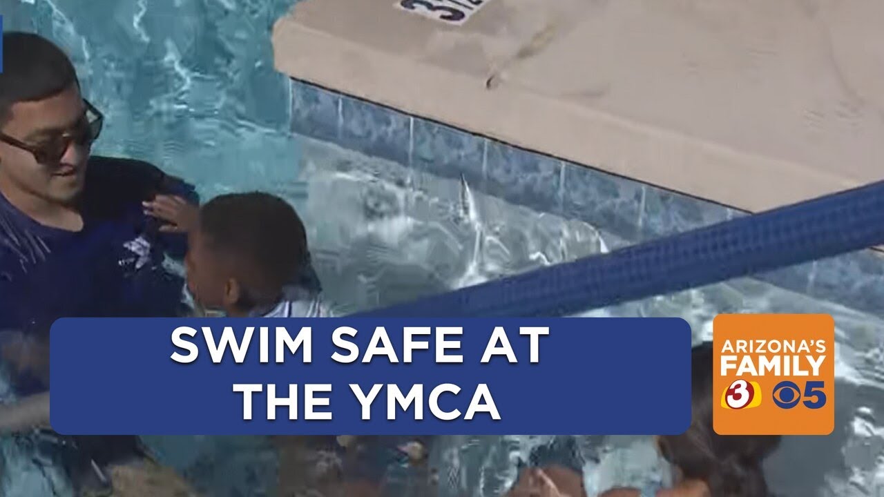 Swim safety classes at the YMCA to reduce drowning risk - YouTube