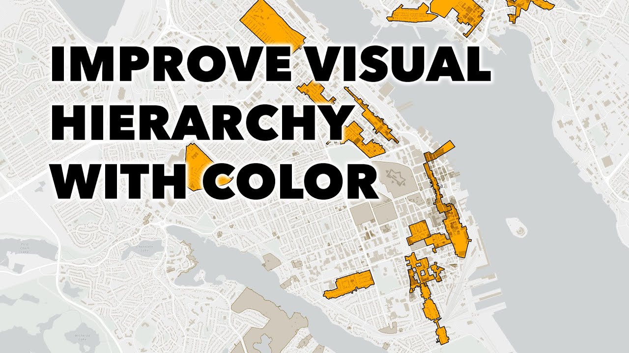 Improve Visual Hierarchy With Color | Quick Cartography in ArcGIS - YouTube