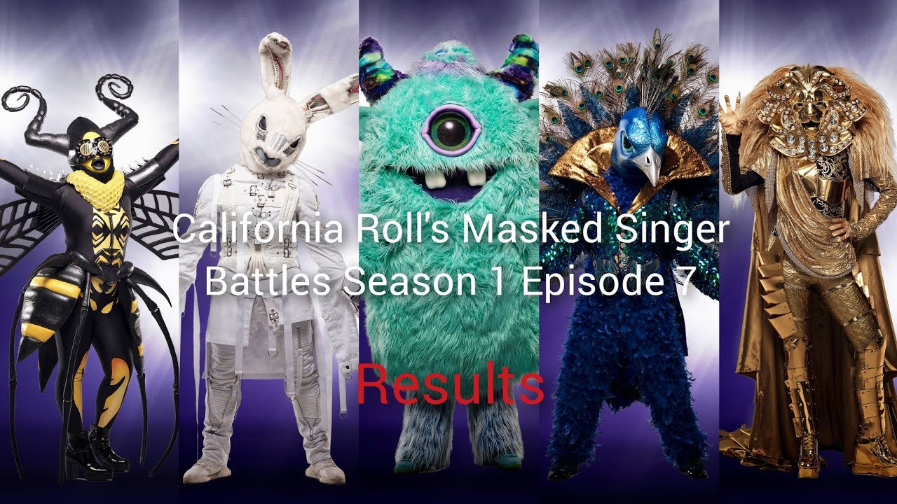 California Roll's Masked Singer Battles Season 1 Episode 7 (Semi-Finals ...