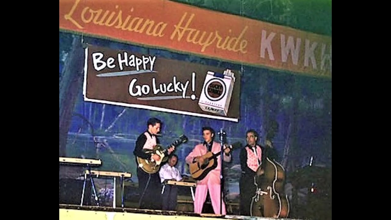 Elvis Presley Louisiana Hayride October 1954 - YouTube