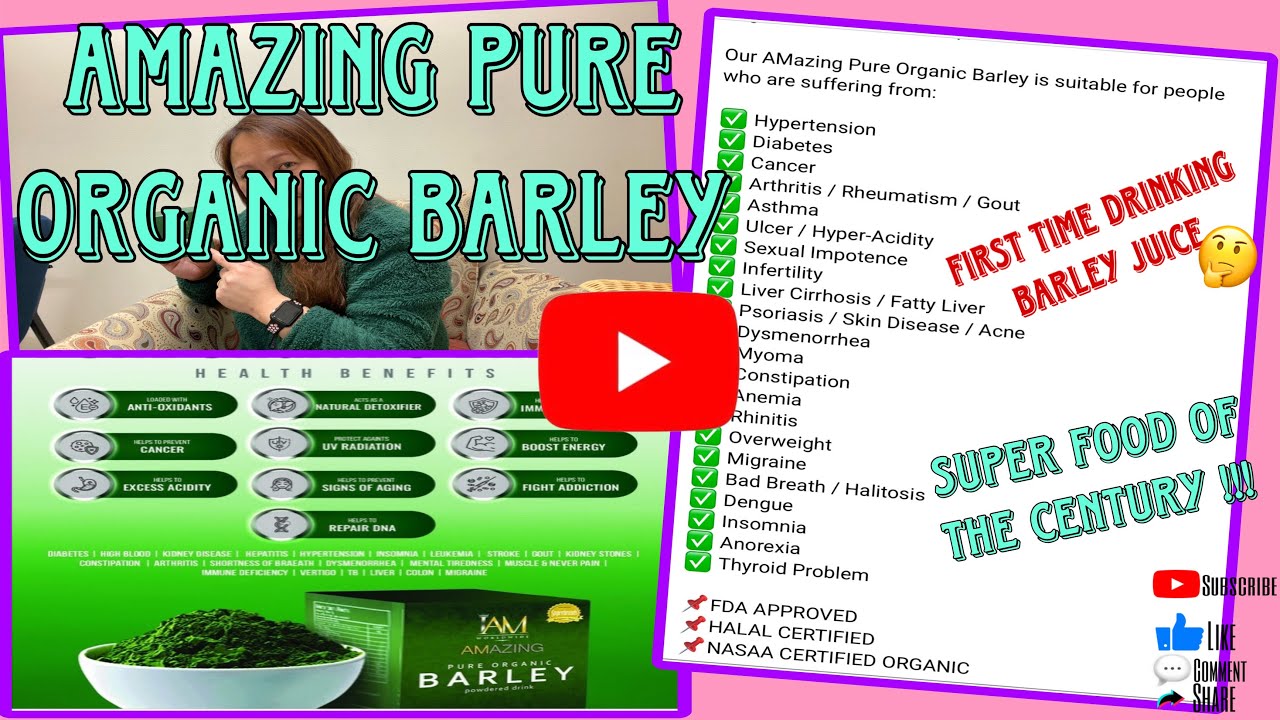 Amazing Pure Organic Barley | Product Review | lots of Benefits ...