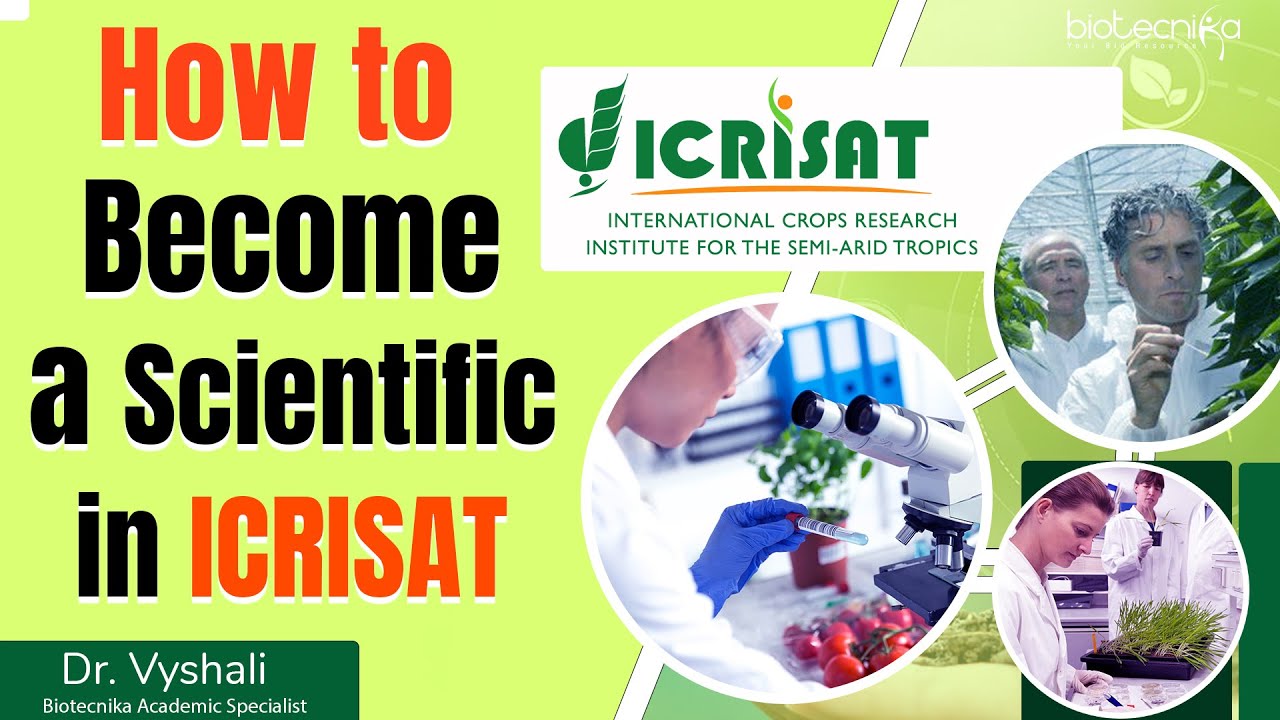 How To Become A Scientist at ICRISAT? - YouTube