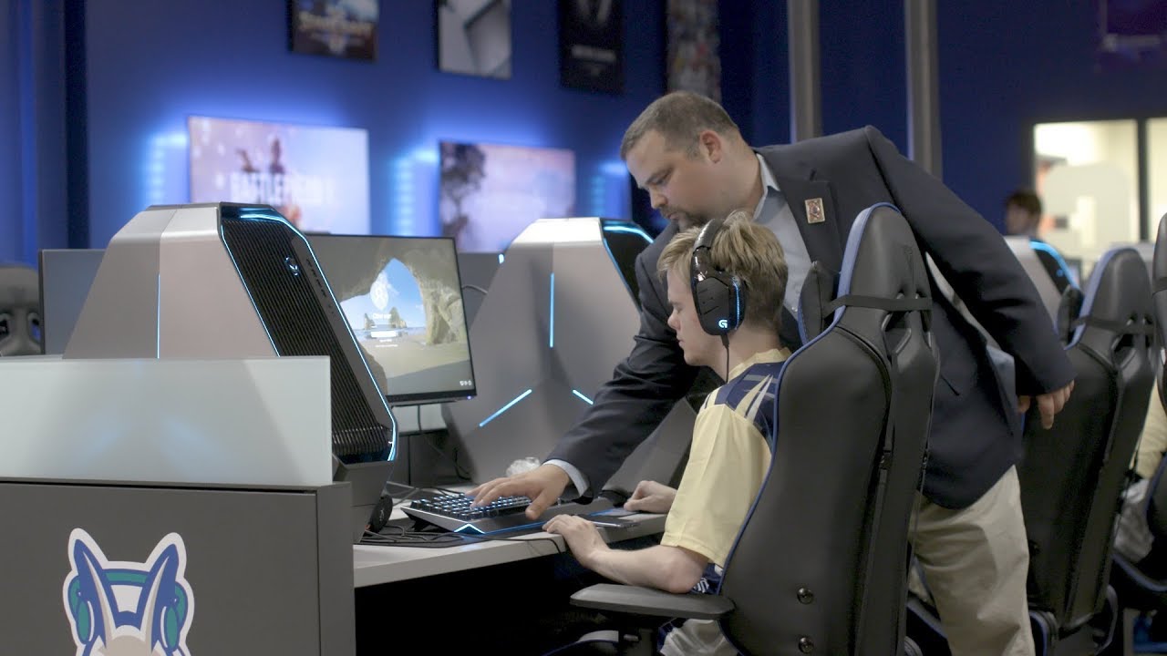 SUNY Canton Esports Arena Unveiling - YouTube