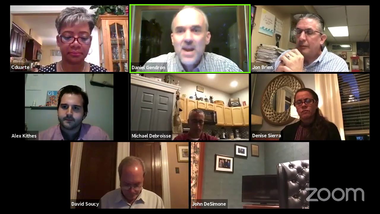 2020-06-15 Woonsocket City Councilmember Daniel Gendron - YouTube