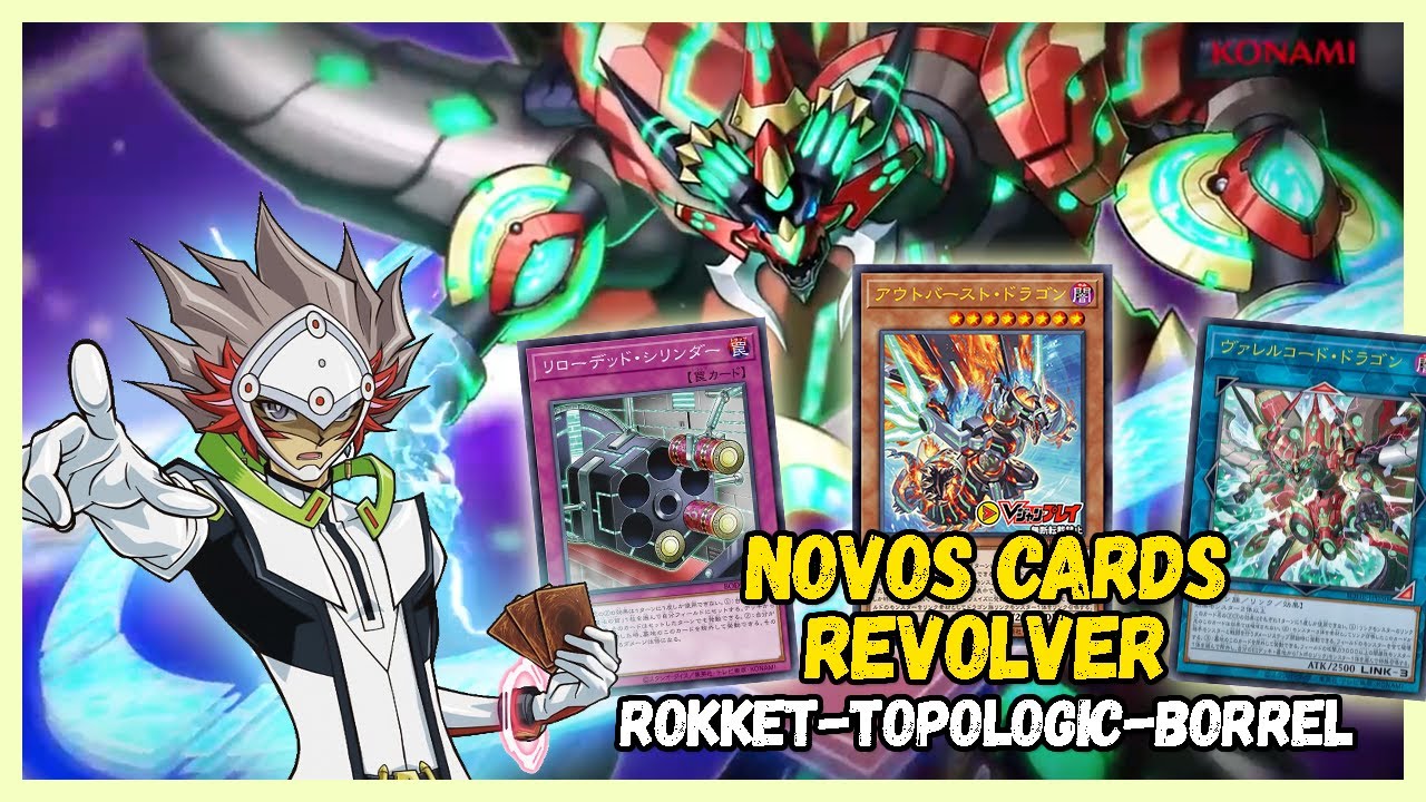 NOVOS CARDS DO REVOLVER - DE CILINDRO MÁGICO A DRAGON LINK | YU-GI-OH ...