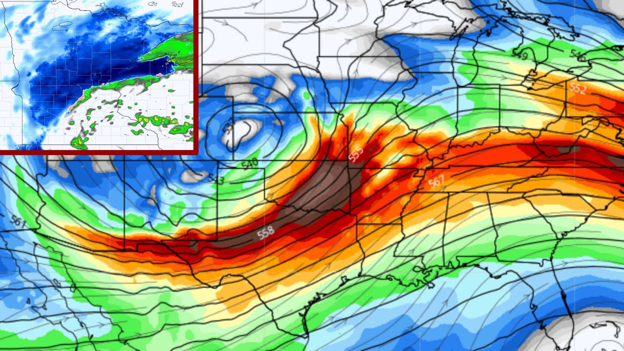 Multiple storm systems this week, severe weather threat and heavy ...
