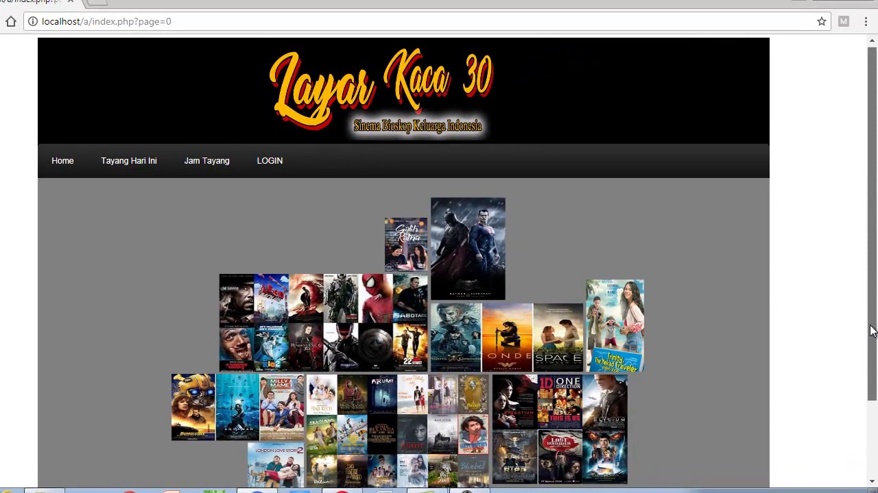 Demo Crudcssdatabase Tugas Akhir Pemograman Web Youtube