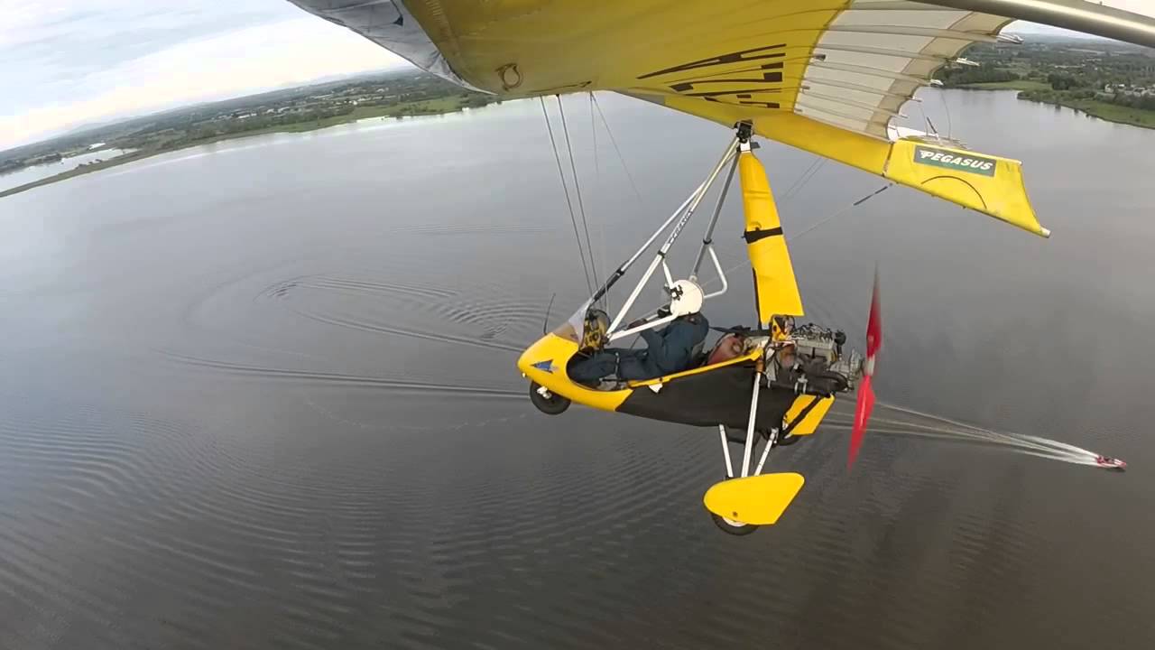 Northern Ireland microlight flying Lough Neagh . Some great - YouTube