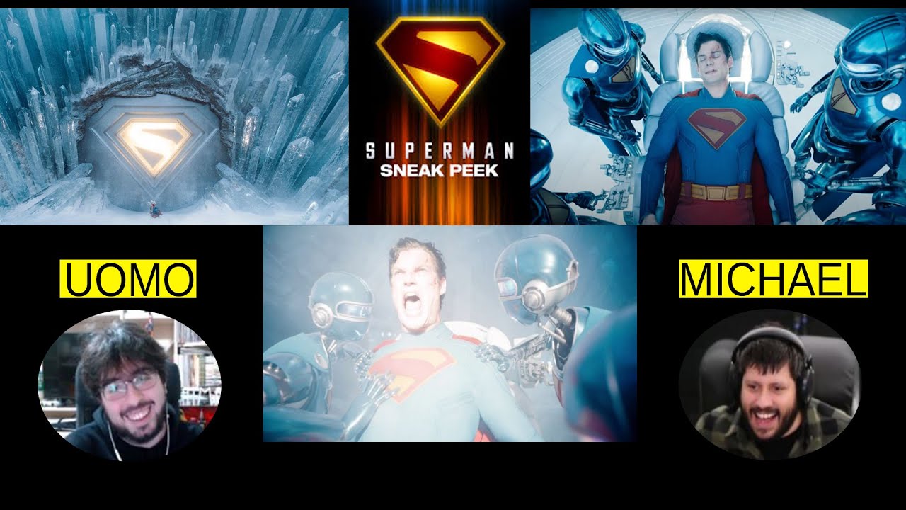 ANTEPRIMA di SUPERMAN - ANALISI FOLLE DI DUE ORE | con MICHAEL RIGHINI ...