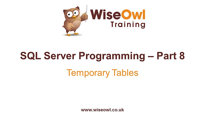 Solved Temporary Tables In Sql Server 9to5Answer solved-temporary-tables-in-sql-server-9to5answer
