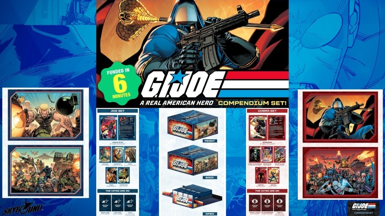 G.I. Joe: A Real American Hero Compendium Kickstarter Spotlight: The ...