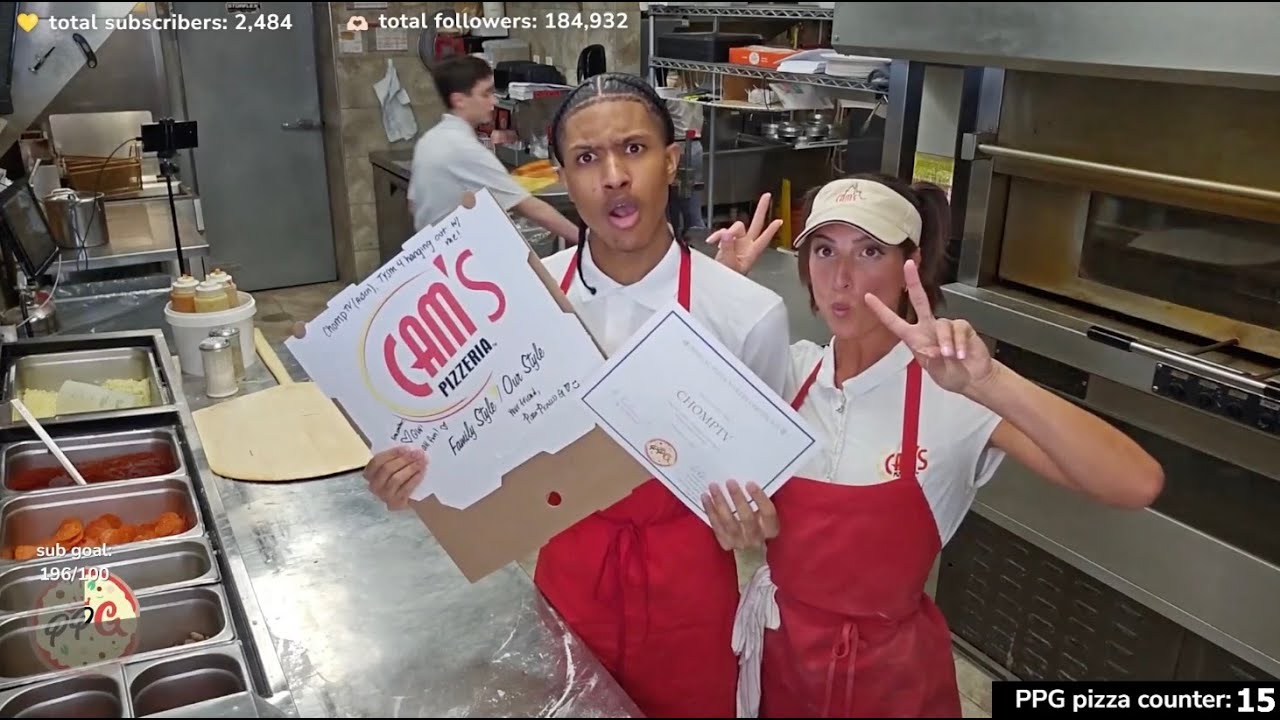 Official Pizza Maker Certificate goes to @ChompTV - YouTube