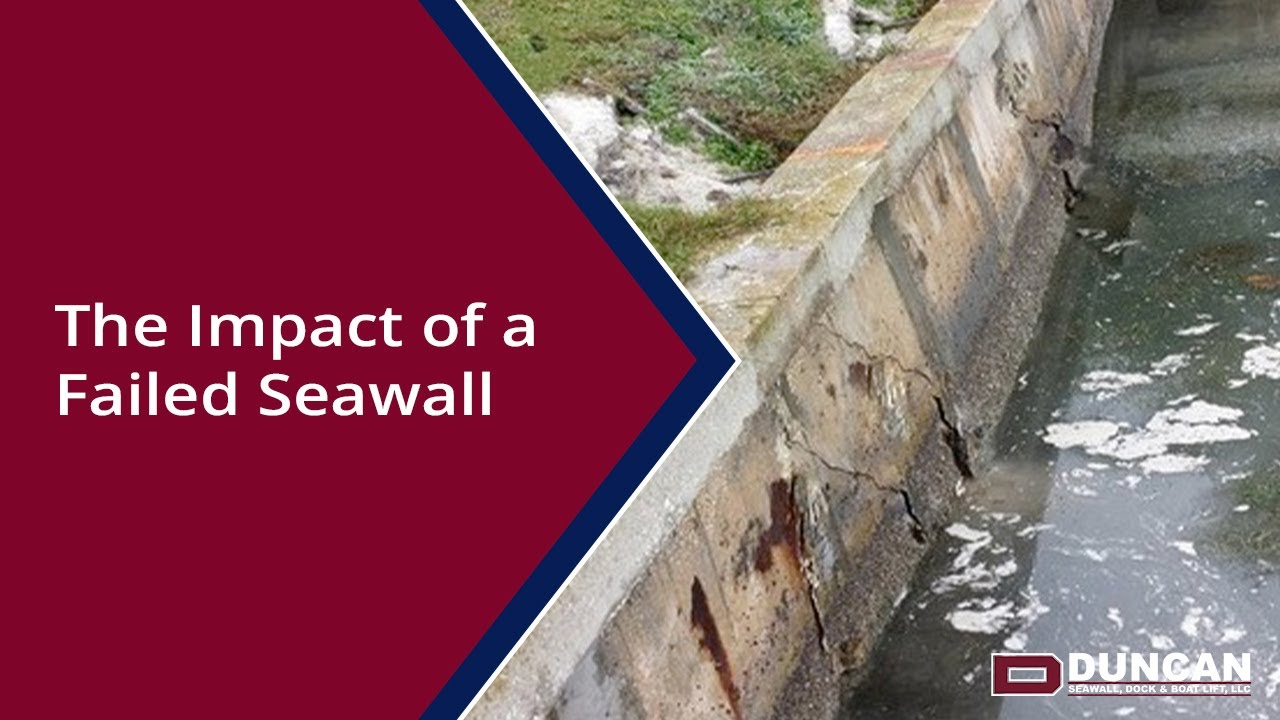 The Impact of a Failed Seawall | Duncan Seawall - YouTube