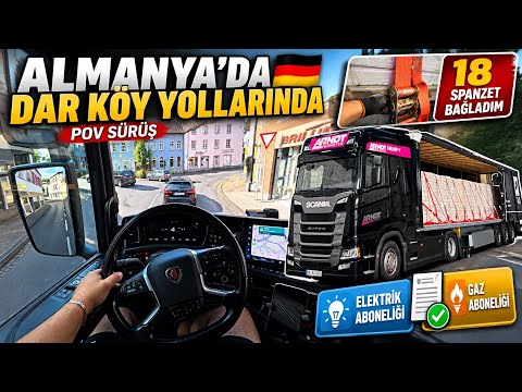 ALMANYA’DA İŞLER NASIL GİDİYOR? / DAR KÖY YOLLARINDA SÜRÜŞ