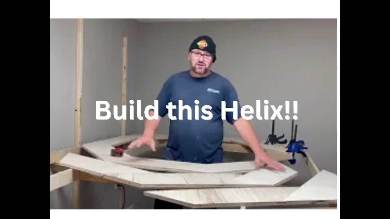 HO scale Model Railroad layout, Helix build and our pet Golden ...