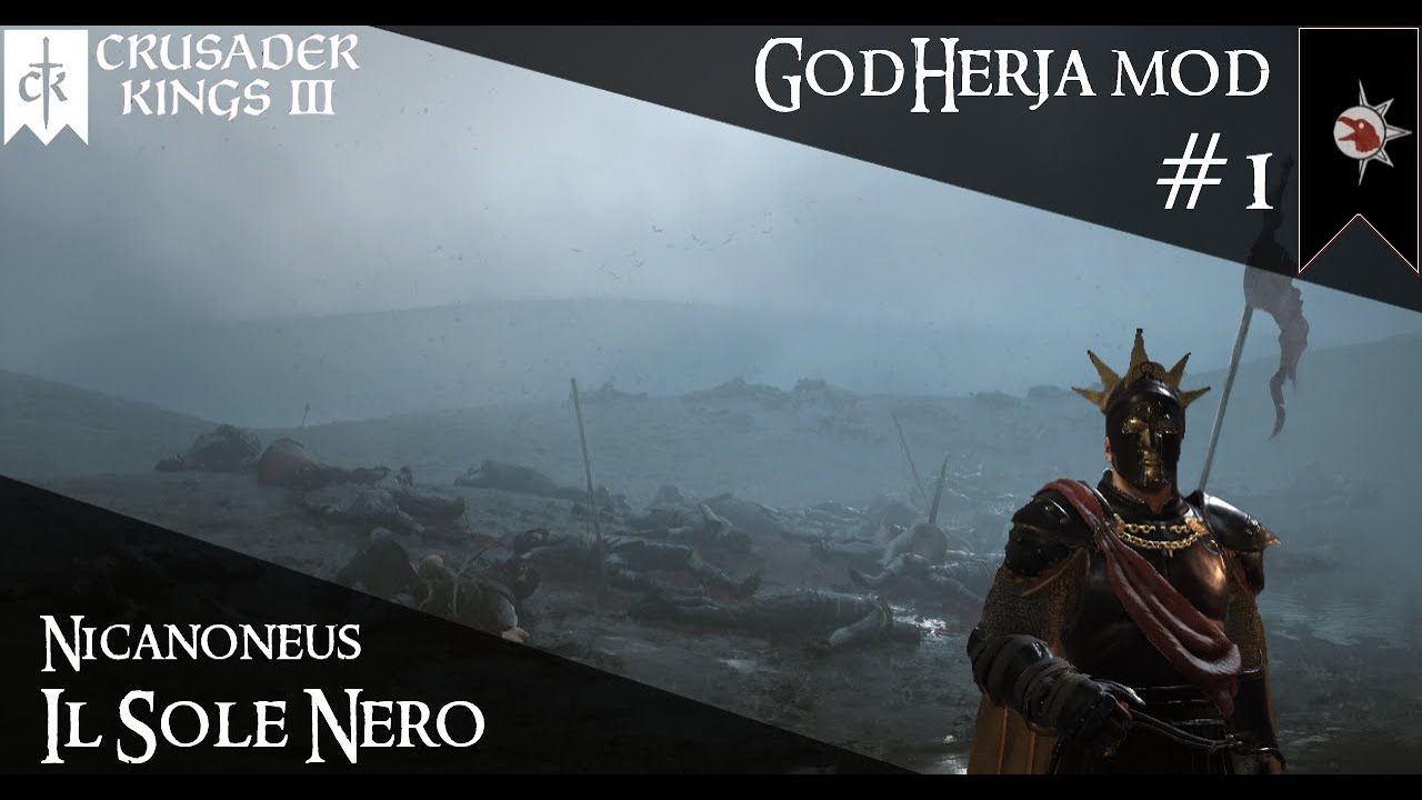 Crusader Kings 3 / Gameplay ITA - GodHerja Mod #1 [Il Sole Nero] - YouTube