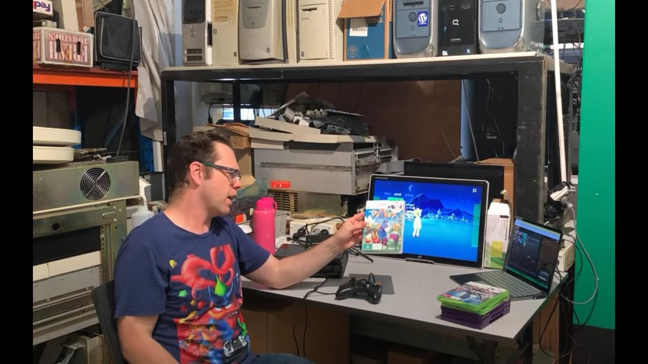 Australian Computer Museum - Xbox 360 Game Haul Testing - YouTube