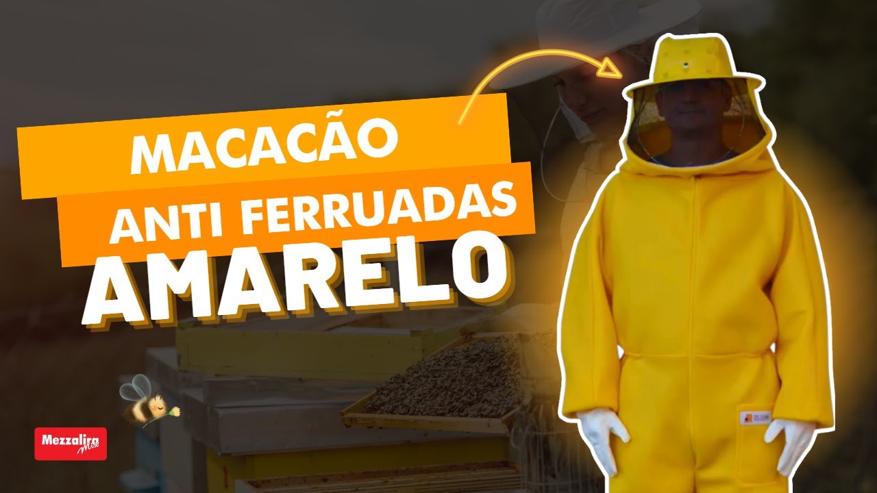 Macacão para Apicultura: Proteção Total para o Apicultor! - YouTube
