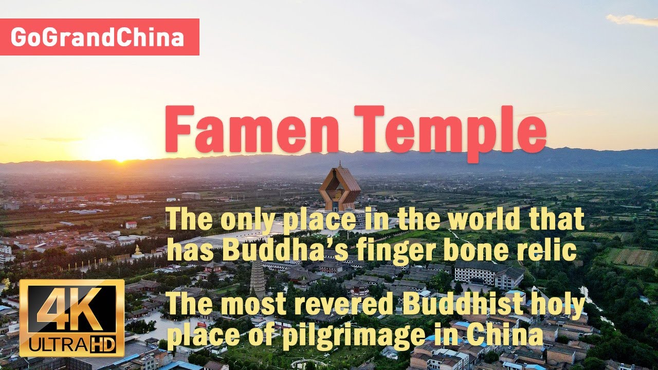 Famen Temple, Famen Temple 4K Ultra HD, Famen Temple Cultural Scenic ...