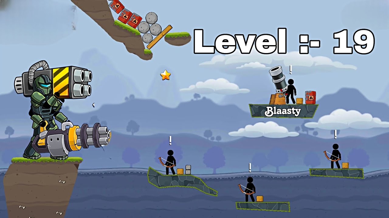 Boom Stick Game, Blaasti Level :-19/150, how to complete level 19 Boom ...