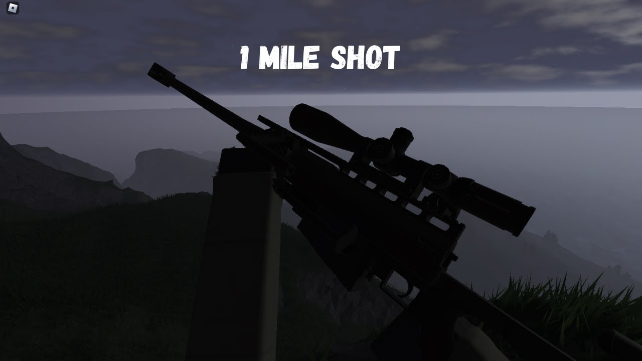 Re-doing my 1 mile shot with a 50 cal - YouTube