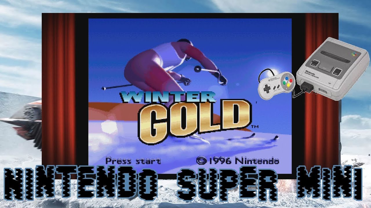 Winter Gold Vga try Super mini Nintendo 2018 sNes Games - YouTube