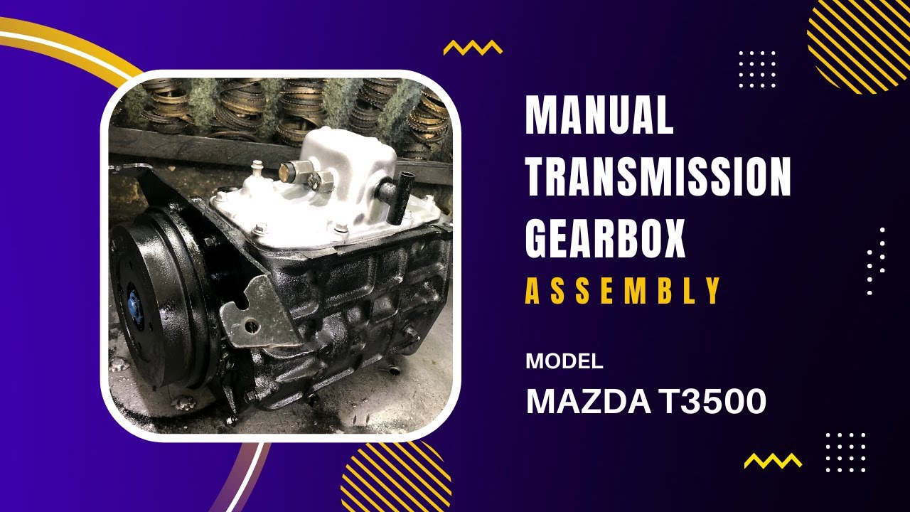 Assembly of Mazda T3500 Gearbox - YouTube