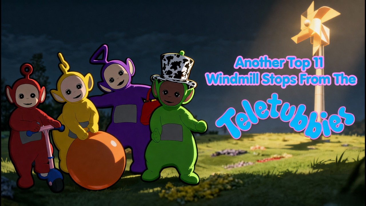 Another Top 11 Windmill Stops From The Teletubbies - YouTube