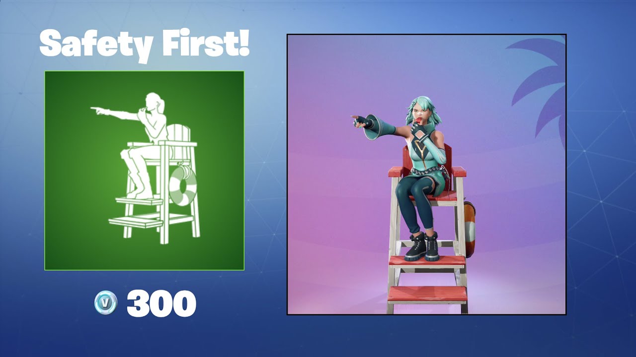 Safety First! | Fortnite Emote - YouTube