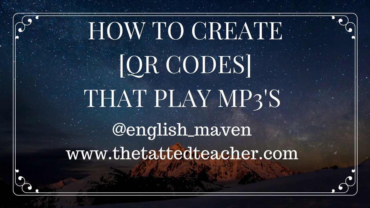 Create QR Codes that link to MP3's - YouTube