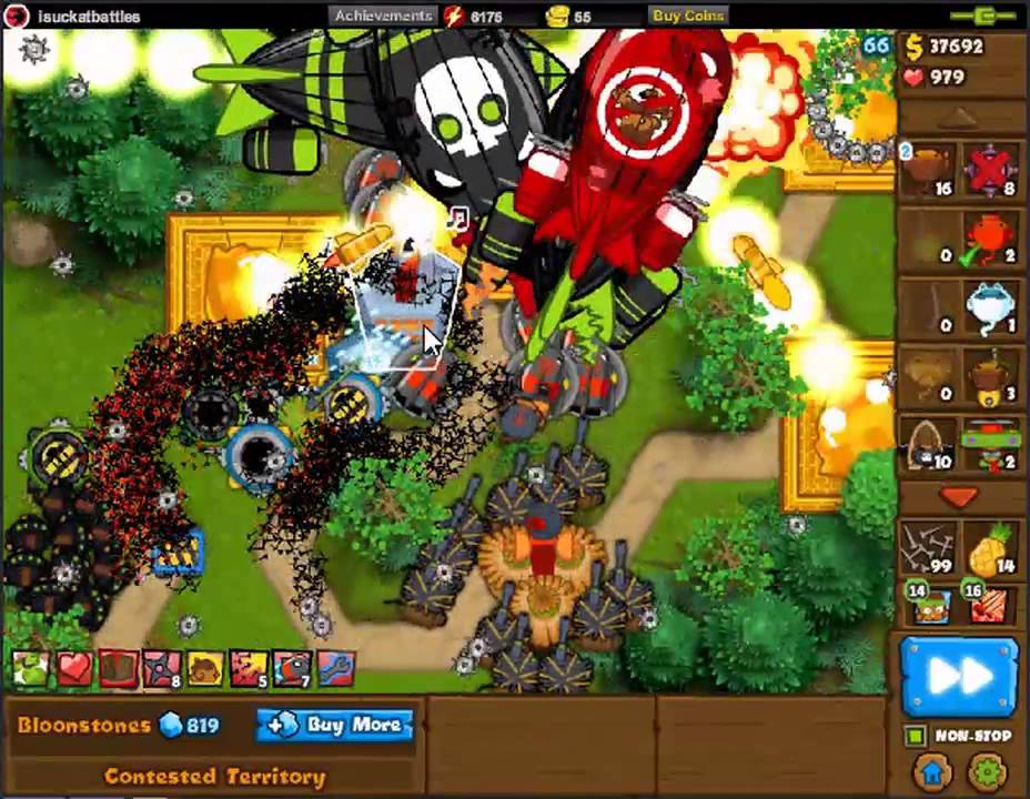 Bloons Monkey City Contested Territory (BMC) - Round 100 & Infinite ...