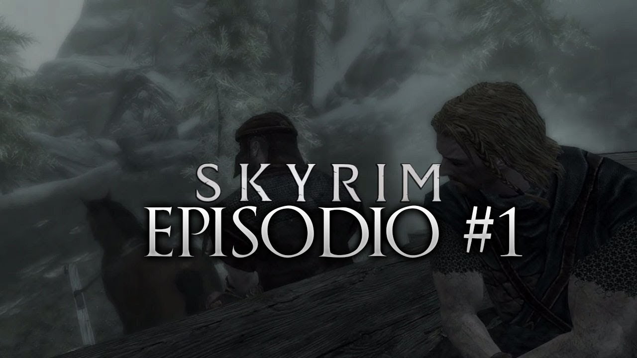 Skyrim #1 El Dragón Alduin ataca Helgen - YouTube