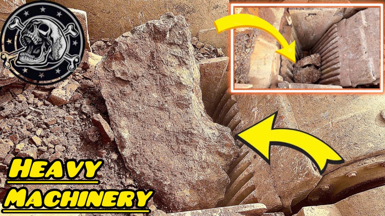 👹Top BiG Rock Crusher Machine:A Giant in Action”Big Rocks Crushing:A ...